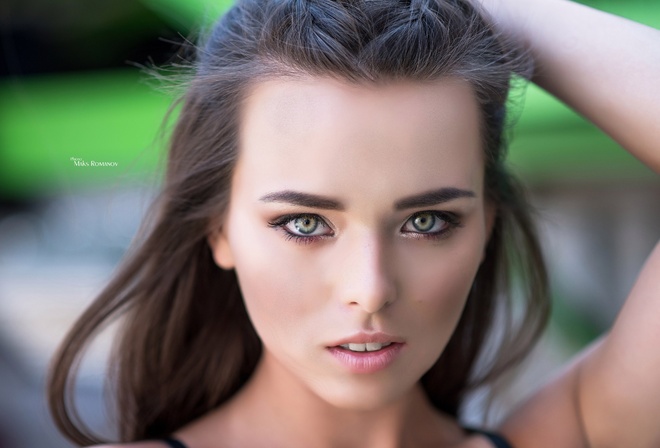 Обои women, face, portrait, Maksim Romanov на рабочий стол - картинки с ...